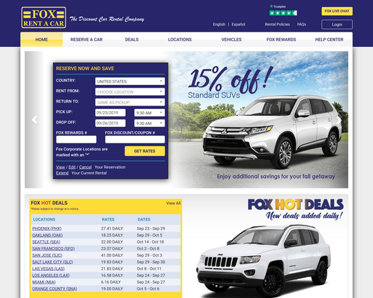 Fox Rent-a-Car - AutoverhuurErvaringen.nl